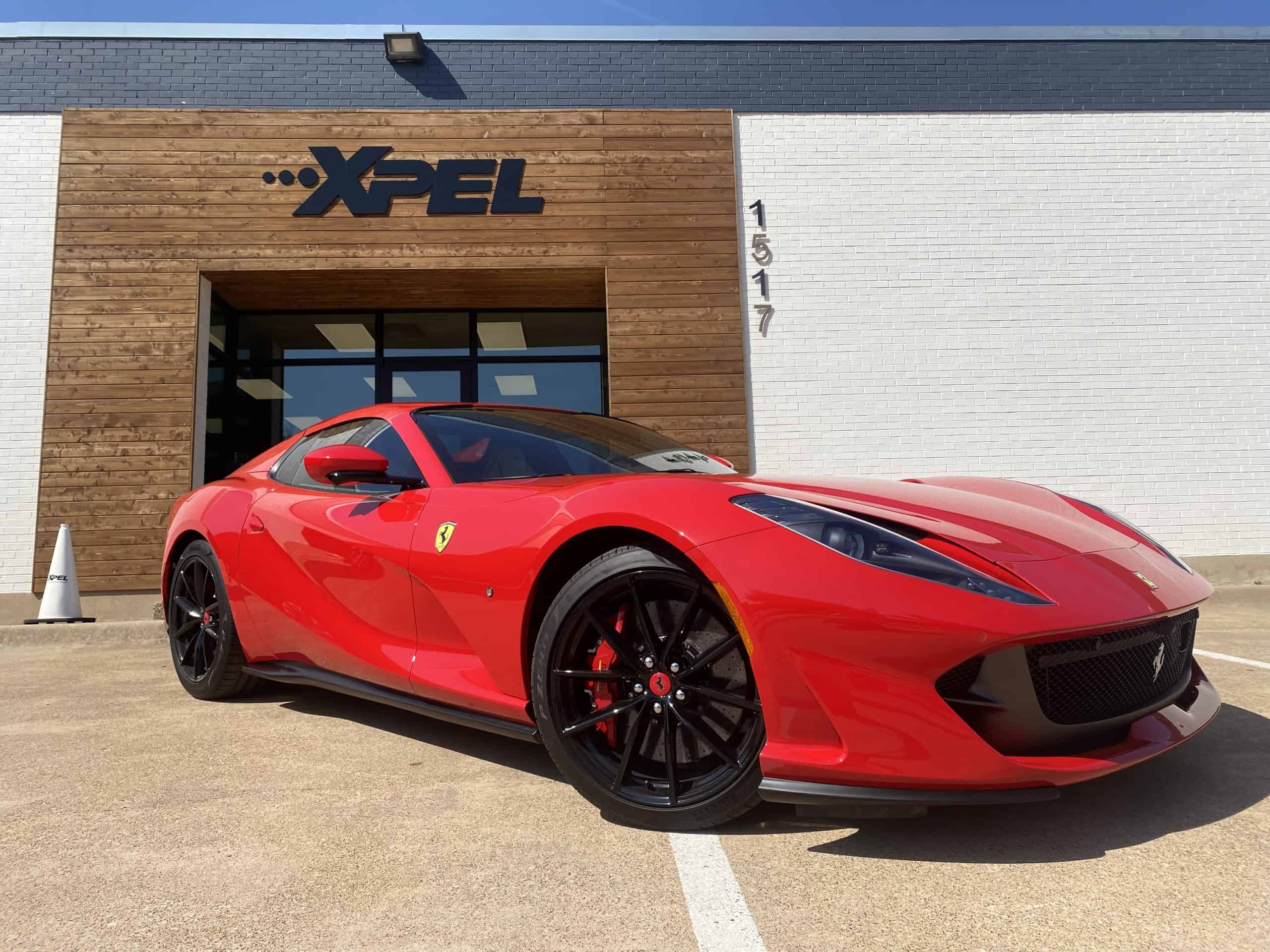 XPEL Dallas | Blog | 2018 Ferrari 812 Ceramic Coating, PPF & Tint